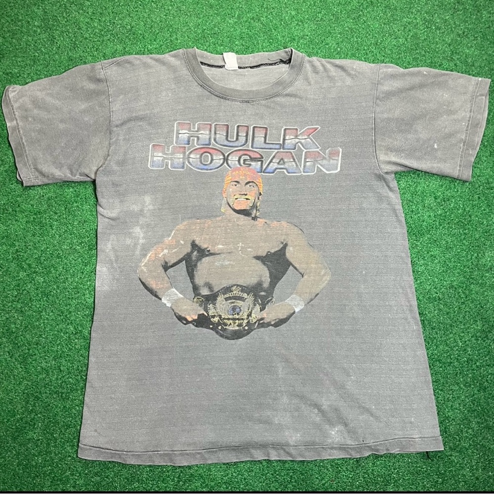 Vintage 80s Wrestling Grail Hulk Hogan Faded To Perfe… - Gem